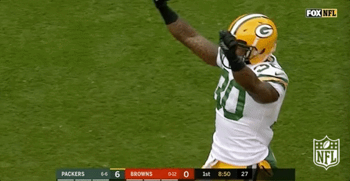 Green Bay Packers Football GIF by NFL - Find & Share on GIPHY