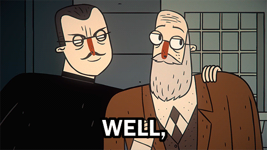 Freud Super Science Friends GIF by Cartoon Hangover - Find & Share on GIPHY