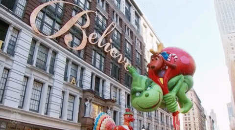 Macys Parade Grinch GIF by The 91st Annual Macy’s Thanksgiving Day ...
