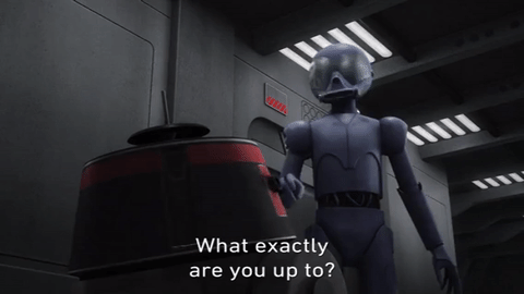 Episode 19 Double Agent Droid GIF by Star Wars - Find & Share on GIPHY