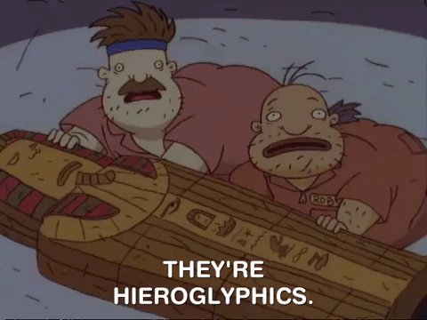 Hieroglyphics GIFs - Get the best GIF on GIPHY