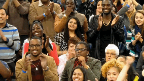 Crowd Clapping Animated Gif