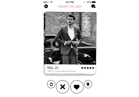 Tinder For Uber GIFs - Get the best GIF on GIPHY