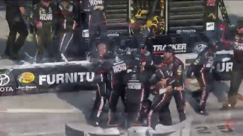 Excited Martin Truex Jr GIF by NASCAR - Find & Share on GIPHY