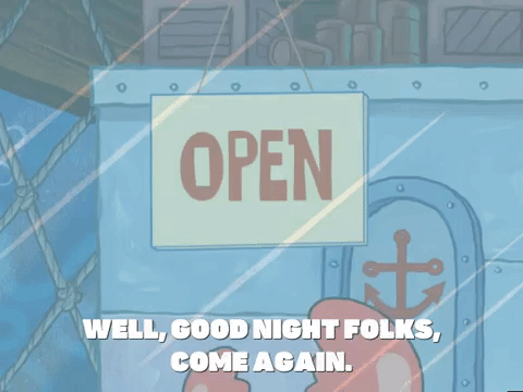 Good Night Folks GIFs - Get the best GIF on GIPHY