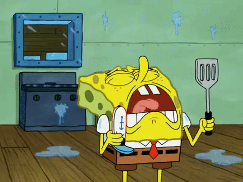 Hyperventilating Gif Spongebob