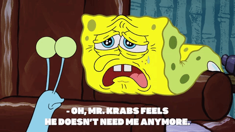 Spongebob Crying Gifs