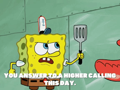 Spongebob Spatula Gif