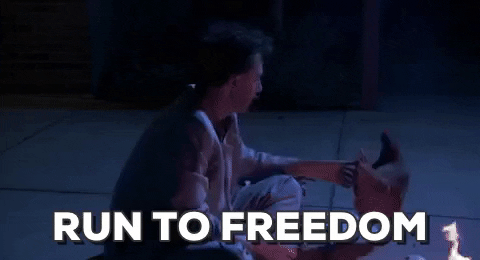 Run To Freedom GIFs - Get the best GIF on GIPHY