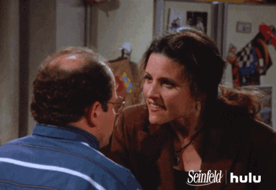 Seinfeld GIF by HULU - Find & Share on GIPHY