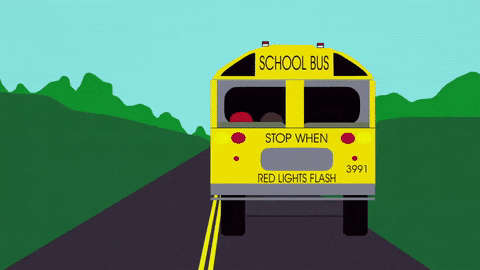 Bus At Night GIF by South Park - Find & Share on GIPHY