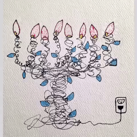Animated-menorah GIFs - Get the best GIF on GIPHY