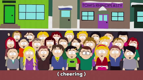 Happy Cheering GIF by South Park - Find & Share on GIPHY