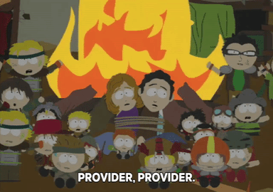 Scared Fire GIF by South Park - Find & Share on GIPHY