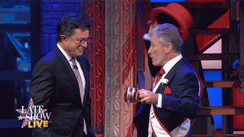 Donald Trump Lol GIF by The Late Show With Stephen Colbert - Find ...