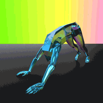 Downward Dog Love GIF by Trippyogi - Find & Share on GIPHY