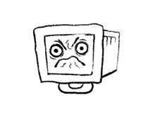 Stickman Computer Gif