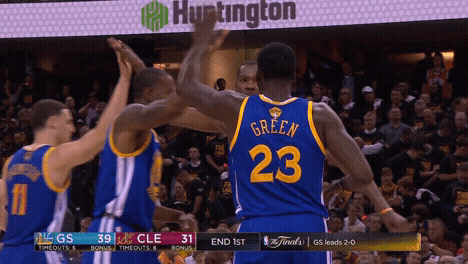Golden State Warriors 2017 Nba Finals Game 3 GIF by NBA - Find & Share on GIPHY