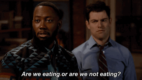 Are We Eating Or Are We Not Eating GIFs - Get the best GIF on GIPHY