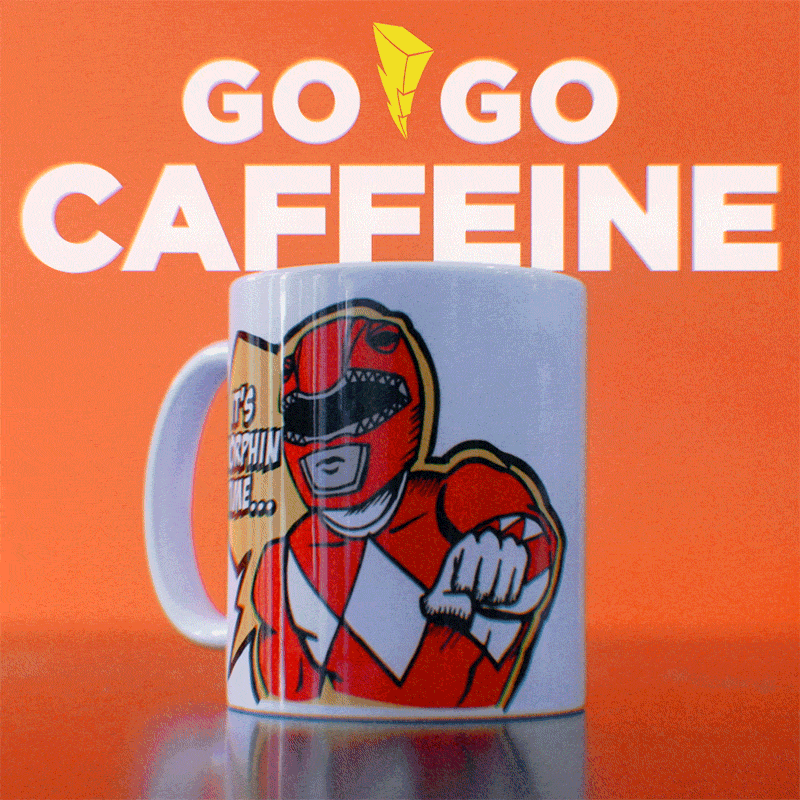 Coffee Mug GIF by Power Rangers - Find & Share on GIPHY
