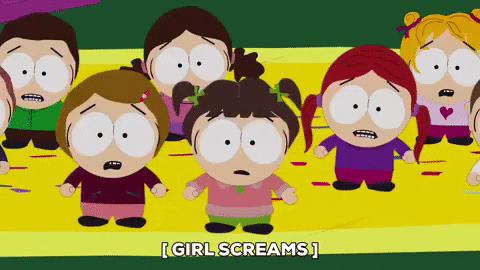 Happy Screaming Gif