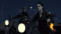 T1000 Running Gif