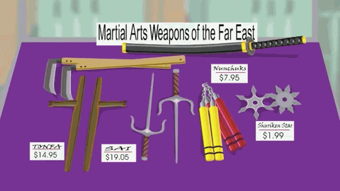 Martial-arts-weapons GIFs - Get the best GIF on GIPHY
