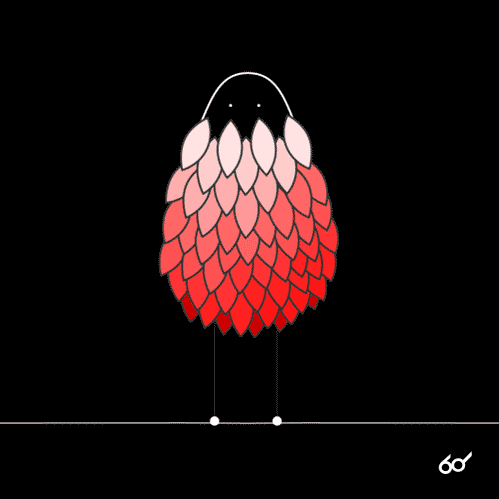 Animation Bird GIF by Philip De Canaga - Find & Share on GIPHY