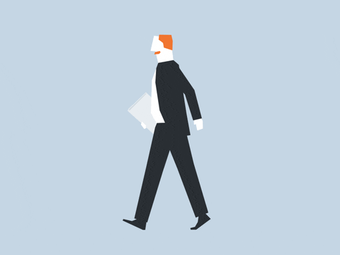 Walking Man Animation Gif