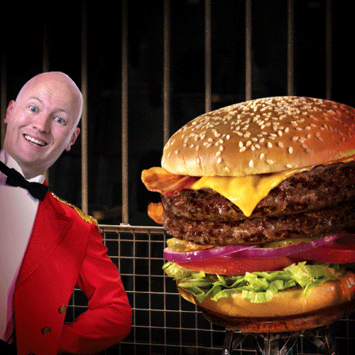 Burger GIFs by Justin Gammon | GIPHY