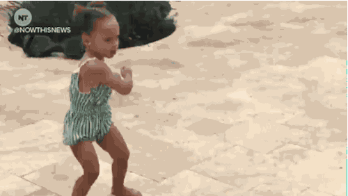 Dancing Black Baby Gif