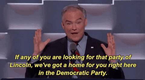 Tim Kaine Dnc GIF by Election 2016 - Find & Share on GIPHY