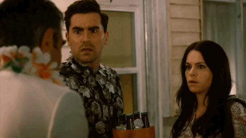 Daniel Levy Stevie Budd GIF by Schitt's Creek - Find & Share on GIPHY