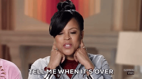 Is It Over Yet Tell Me GIF by VH1 - Find & Share on GIPHY