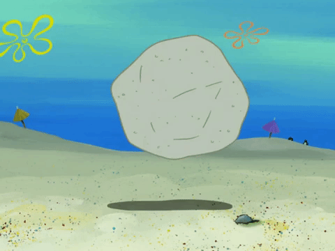 Spongebob Rock GIFs - Get the best GIF on GIPHY