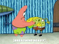 Spongebob Heavy Breathing Gif