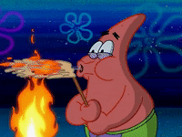 Spongebob Campfire Gif