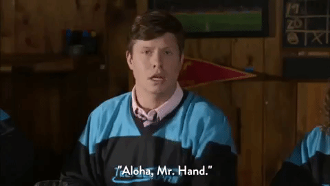 Aloha Mr Hand GIFs - Get the best GIF on GIPHY