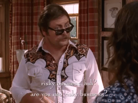 Risky Business Gif