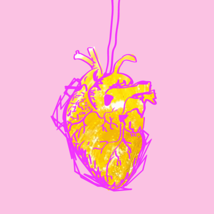 Beating Heart Love GIF by MadaGarbea - Find & Share on GIPHY