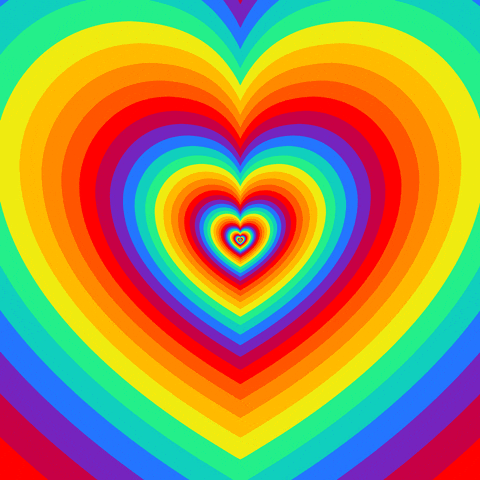 Rainbow Heart GIFs - Get the best GIF on GIPHY