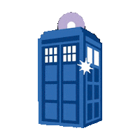 Transparent Tardis Gif