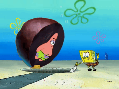 Patrick Star Rock Gif