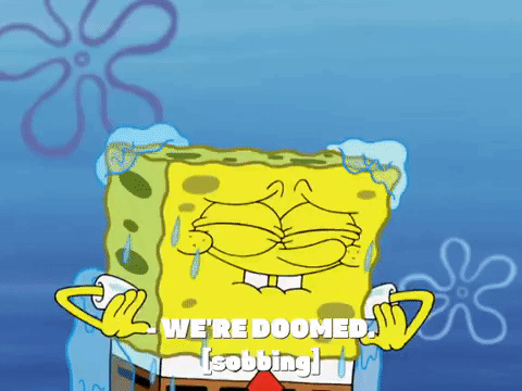 Spongebob Bowing Down Gif