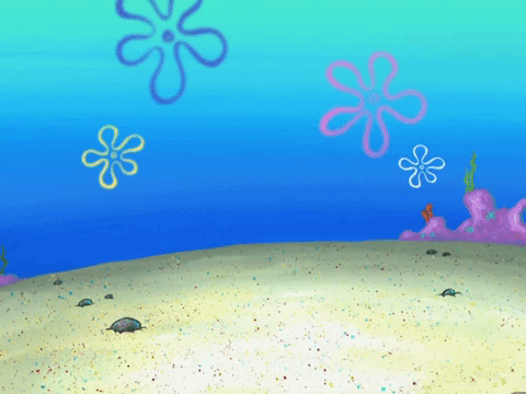 Spongebob Underwater Background