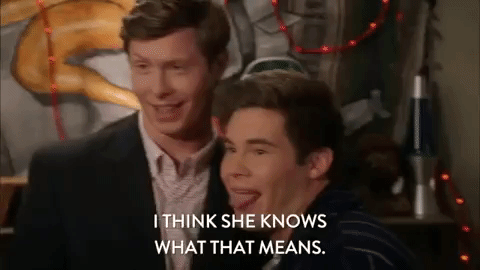 I-think-she-knows GIFs - Get the best GIF on GIPHY