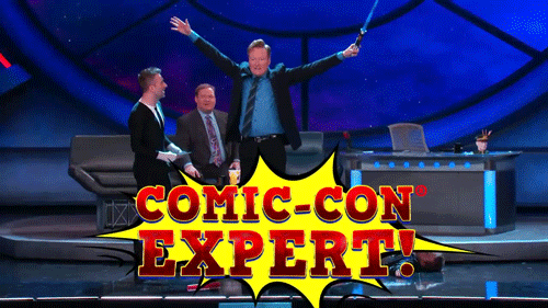 Comic-Con Expert GIF by Team Coco - Find & Share on GIPHY