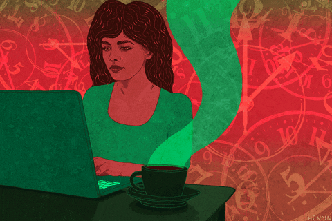 Working Work Work Work GIF by Rebecca Hendin - Find & Share on GIPHY