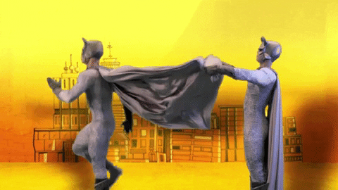 Super Hero Running Gif By #MtnbrightsideGIF - Find & Share on GIPHY