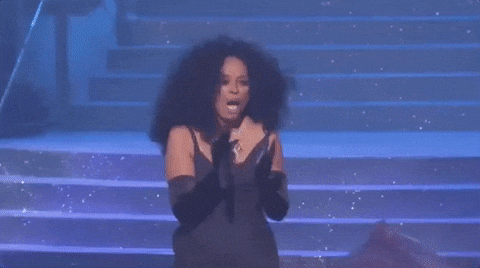 Excited Diana Ross GIF by AMAs - Find & Share on GIPHY